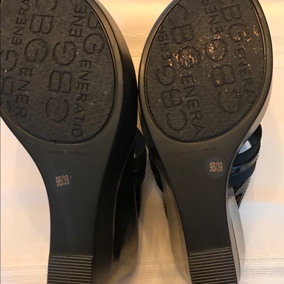 BCBGeneration | Shoes | Bcbgeneration Wedge Thong Sandals | Poshmark